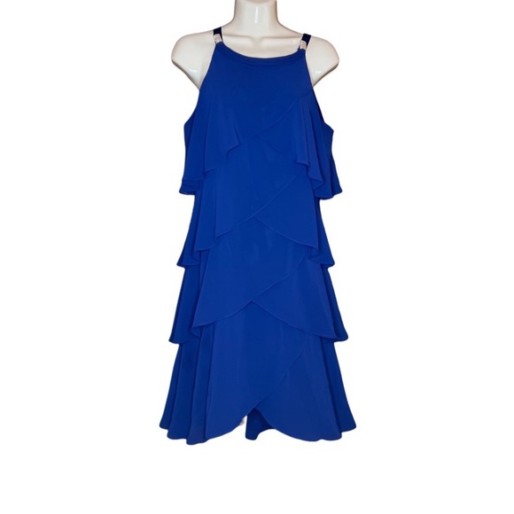 SLNY | Dresses | Slny Gorgeous Blue Cocktail Dress | Poshmark